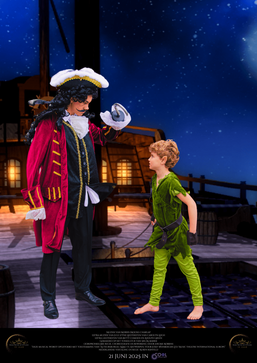 Peter Pan Jr. – De Theaterschool voor Kids uit gemeente Dijk en Waard!